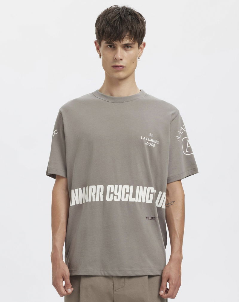 ANNARR - ANRBrian T-shirt - Cloudburst Bright White| byKalstrup