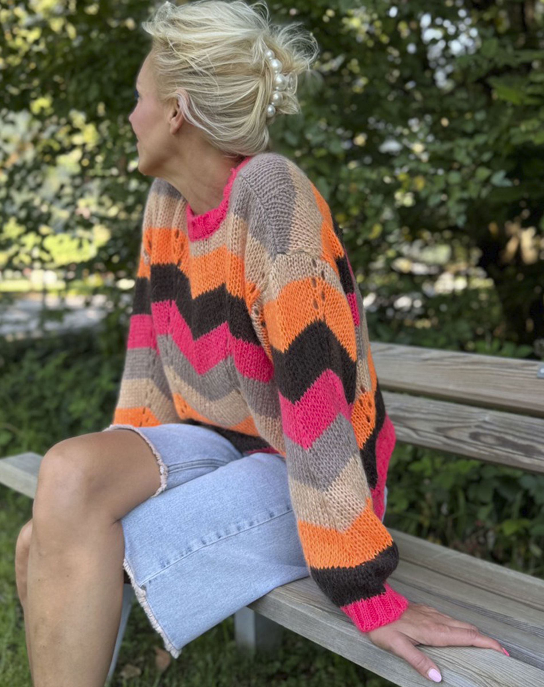 Lene Beier - LBVind i håret Strik Lind | Shop på byKalstrup