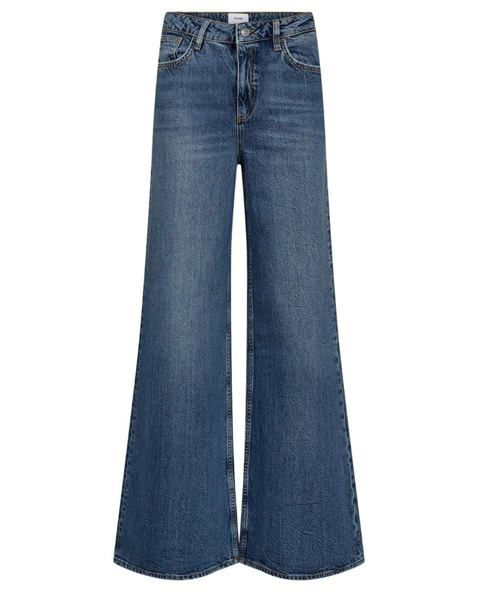 NUPisa Wide Jeans - Medium Blue Denim - Nümph