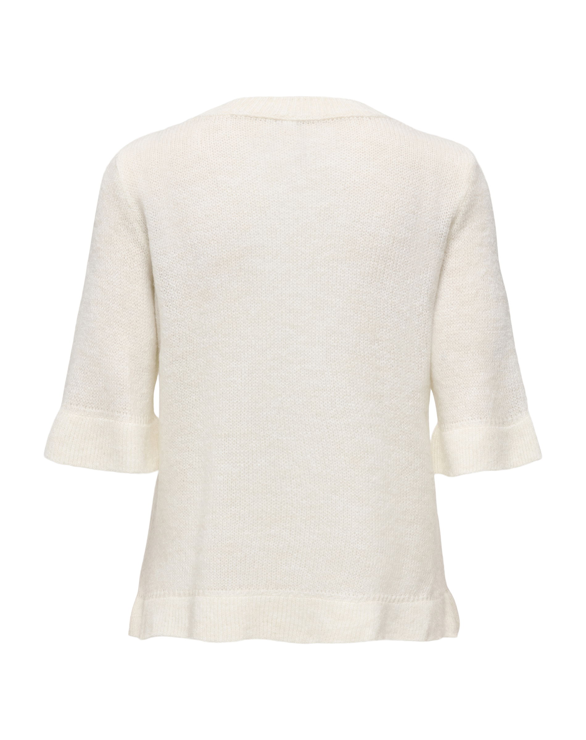 Only - ONLElla SS Frill O-Neck Srik