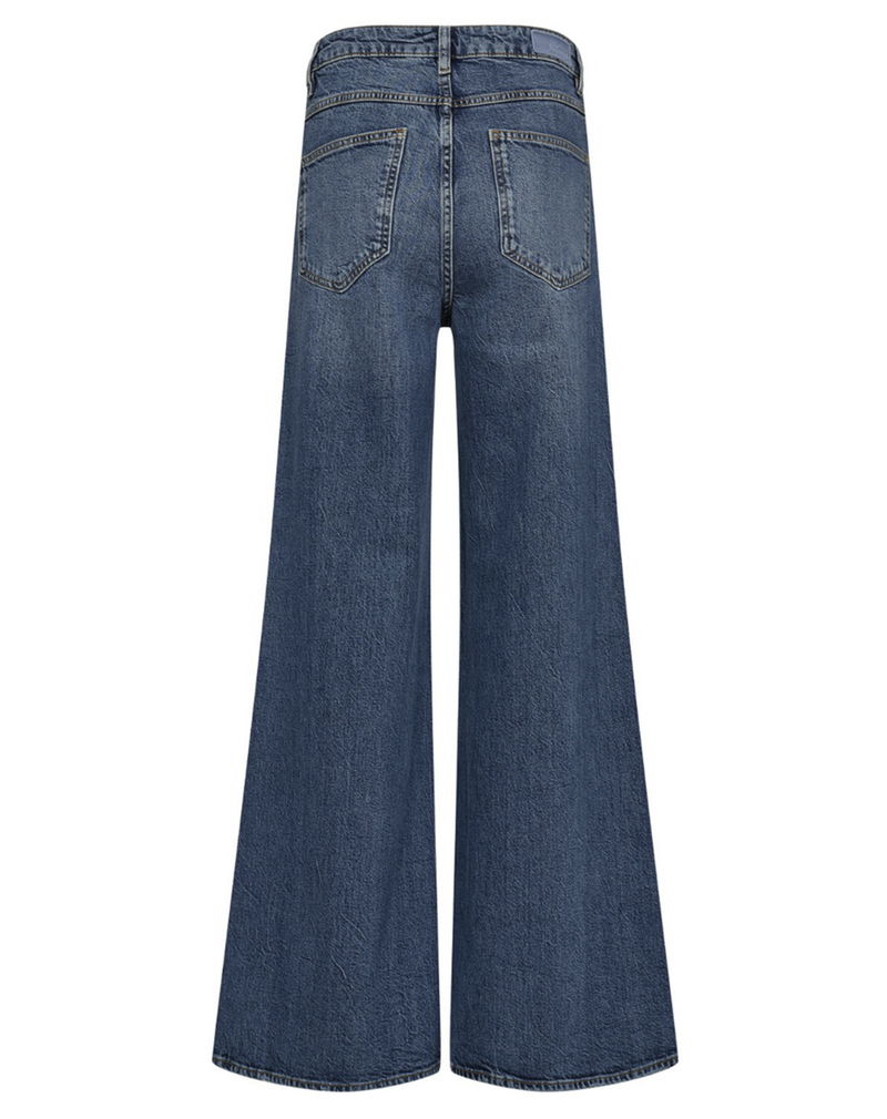 NUPisa Wide Jeans - Medium Blue Denim - Nümph