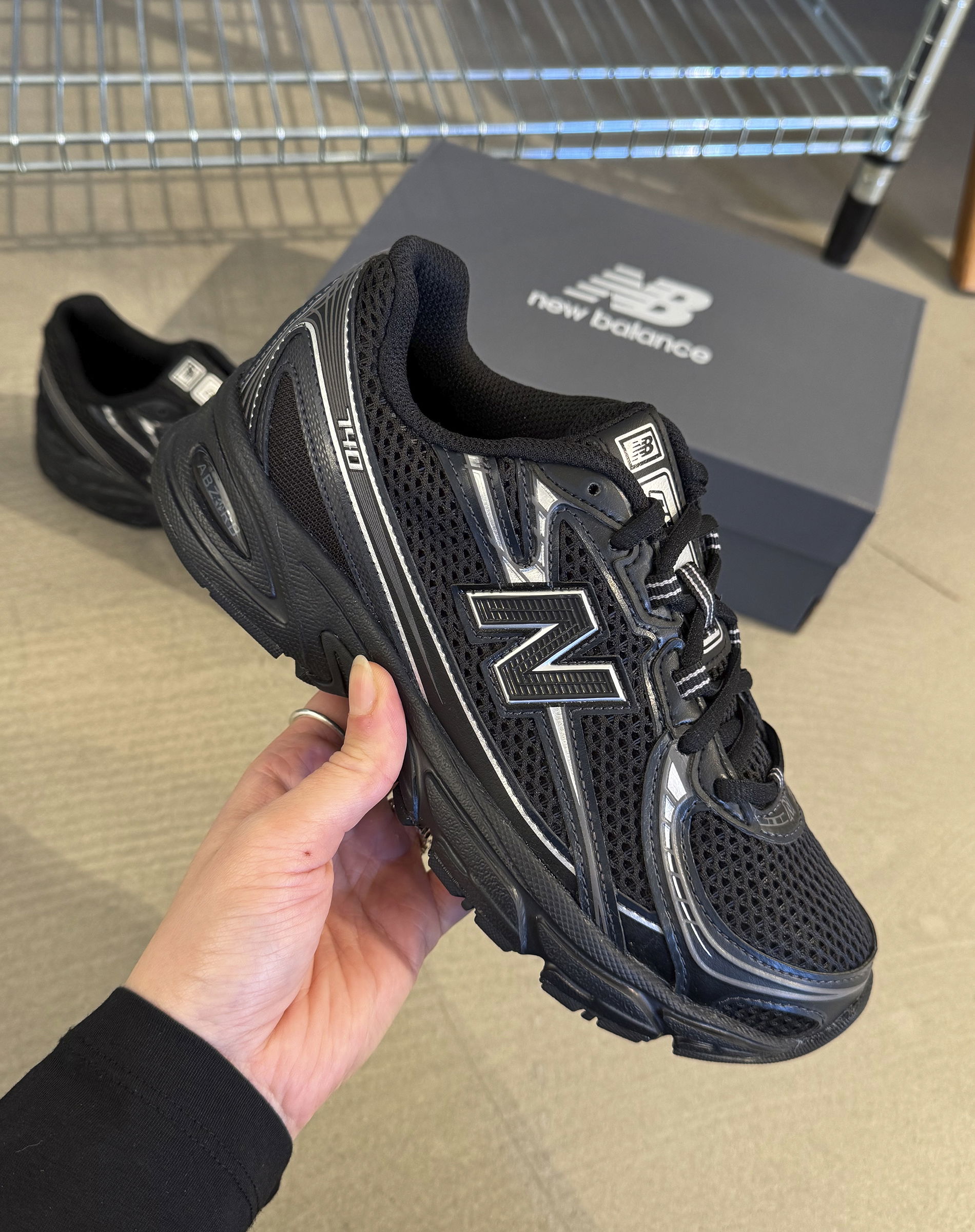 U740BM2 Sneakers - Black | BLACK/SILVER METALLI | 37 | 416837