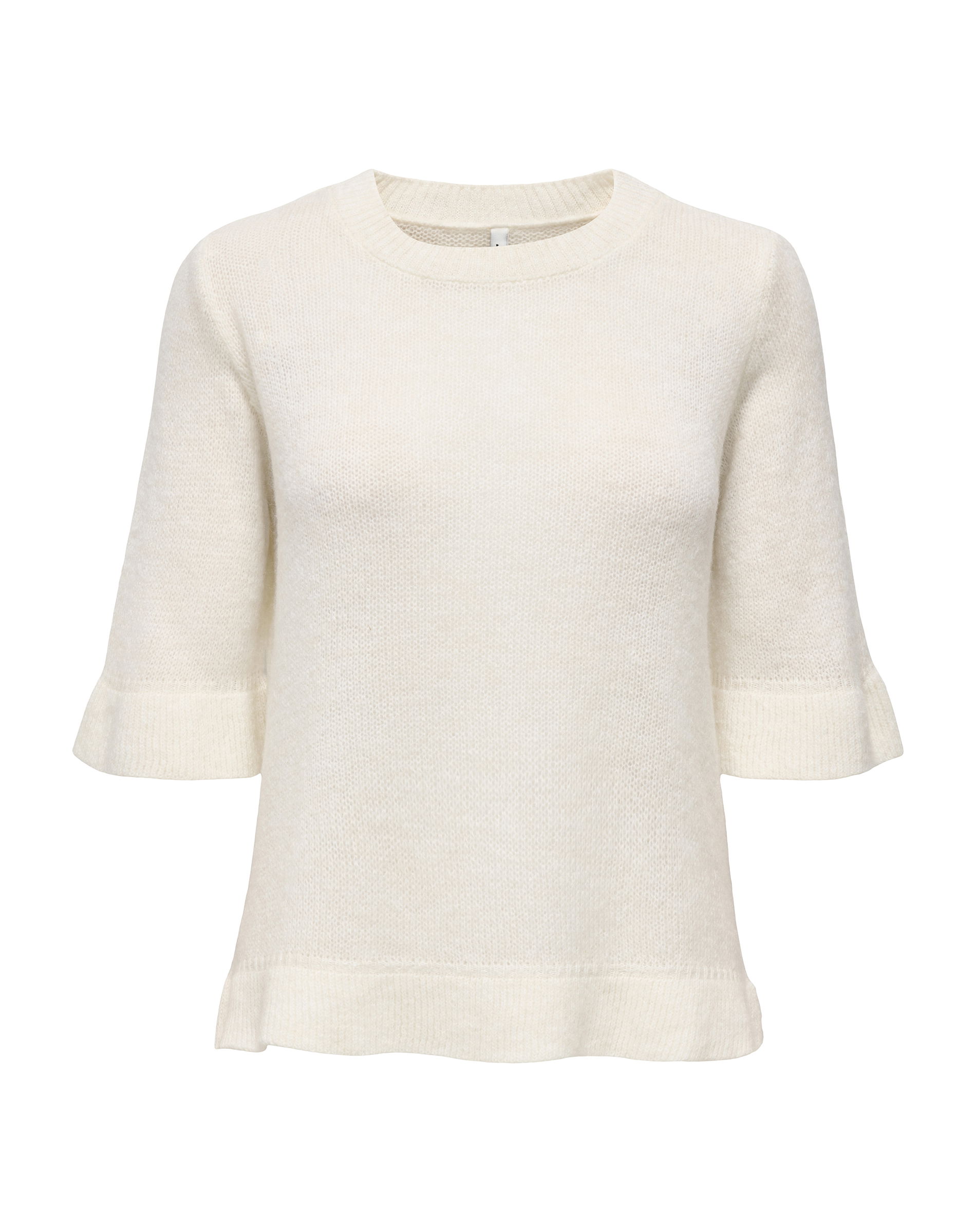 Only - ONLElla SS Frill O-Neck Srik