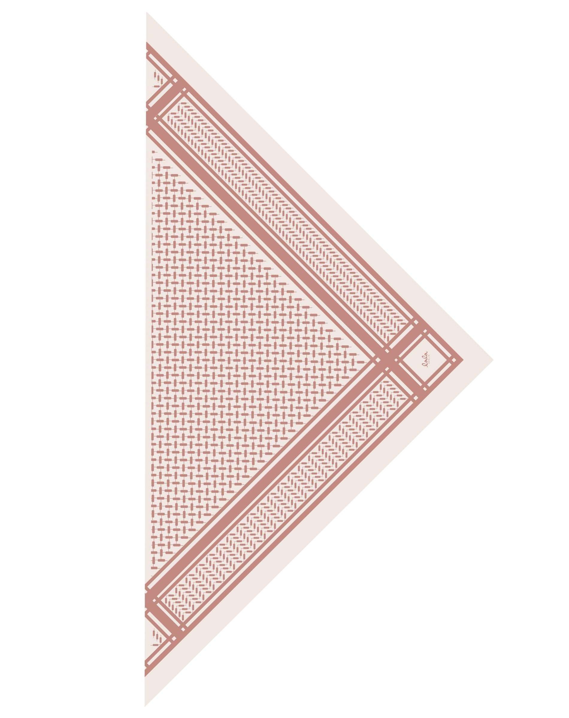 Triangle Trinity Colored M Tørklæde - Lala Berlin | Shop på byKalstrup