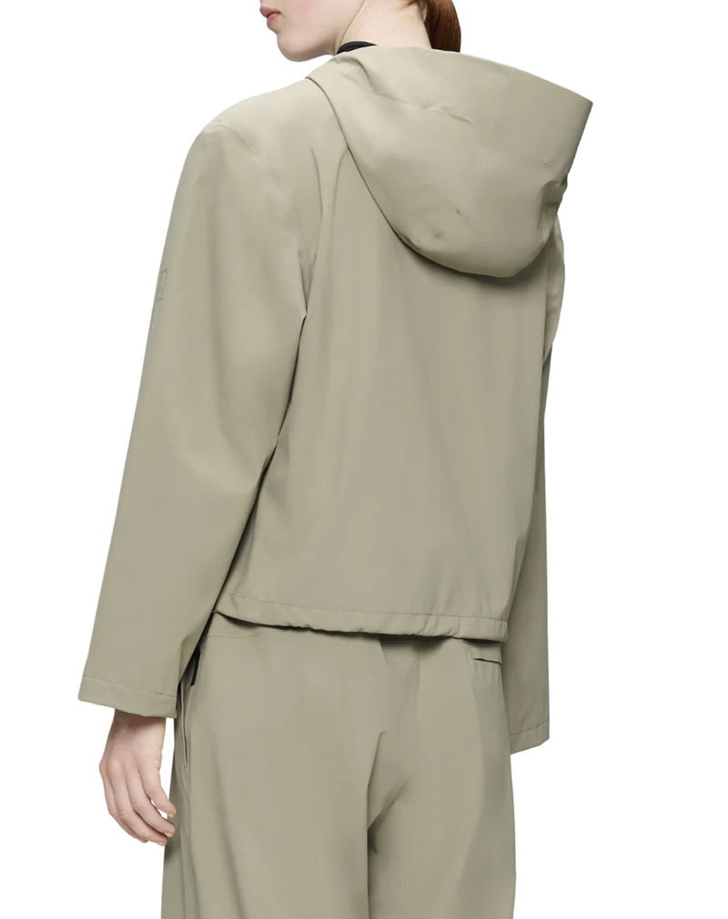 Suva Hardshell Short String Jakke - Beige - Rains