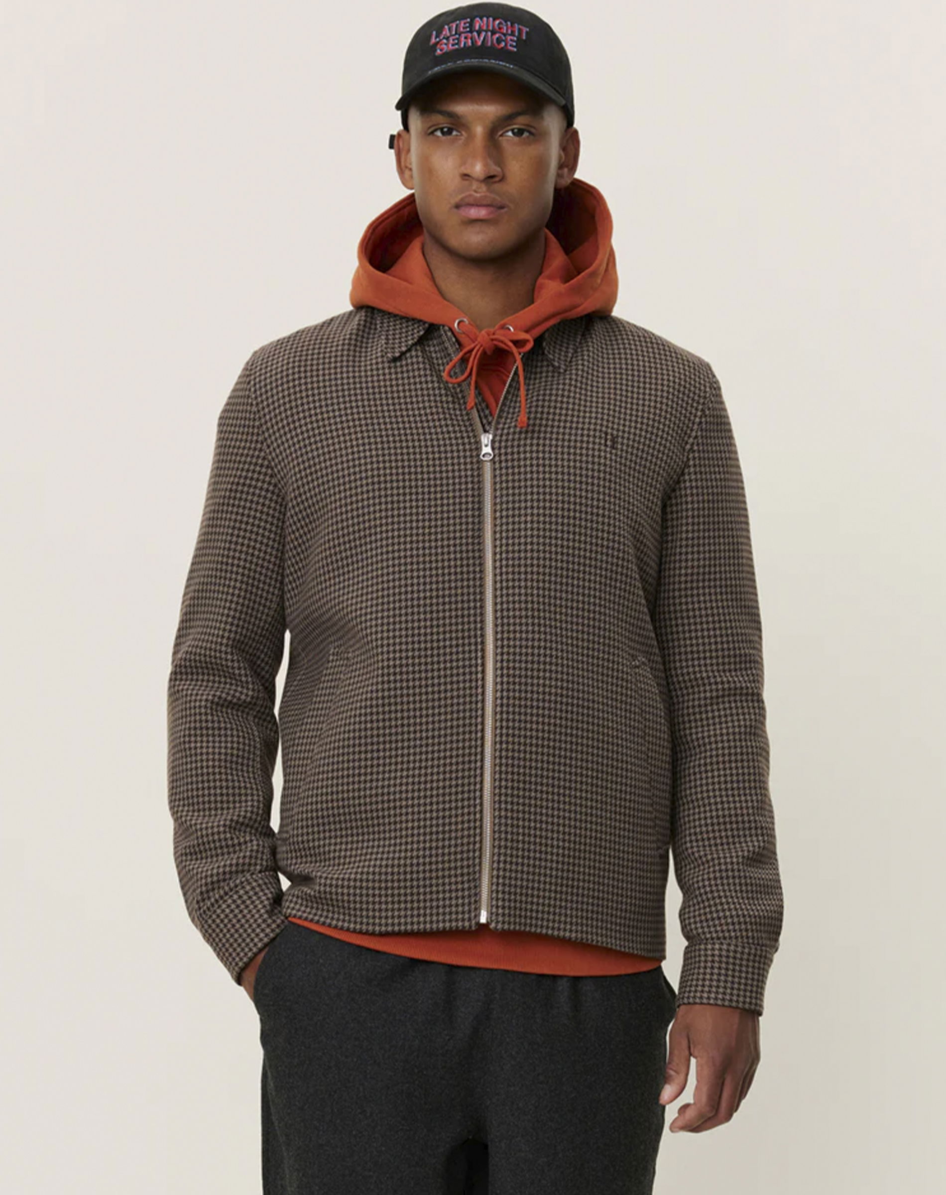 Como Coach Houndstooth Jakke - Les Deux | Shop den på byKalstrup