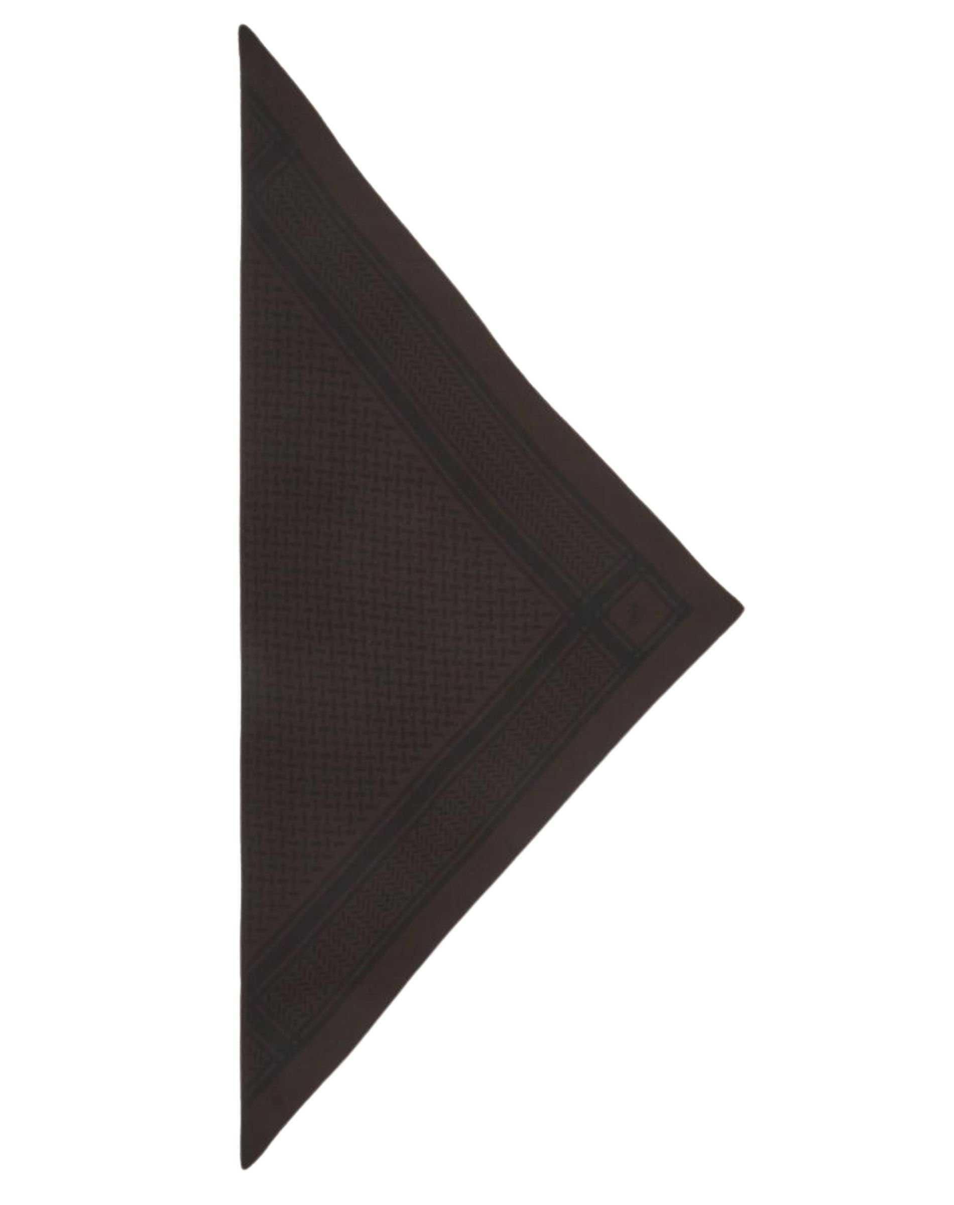 Lala Berlin Triangle Trinity Colored M Tørklæde i Brun til Kvinder ...