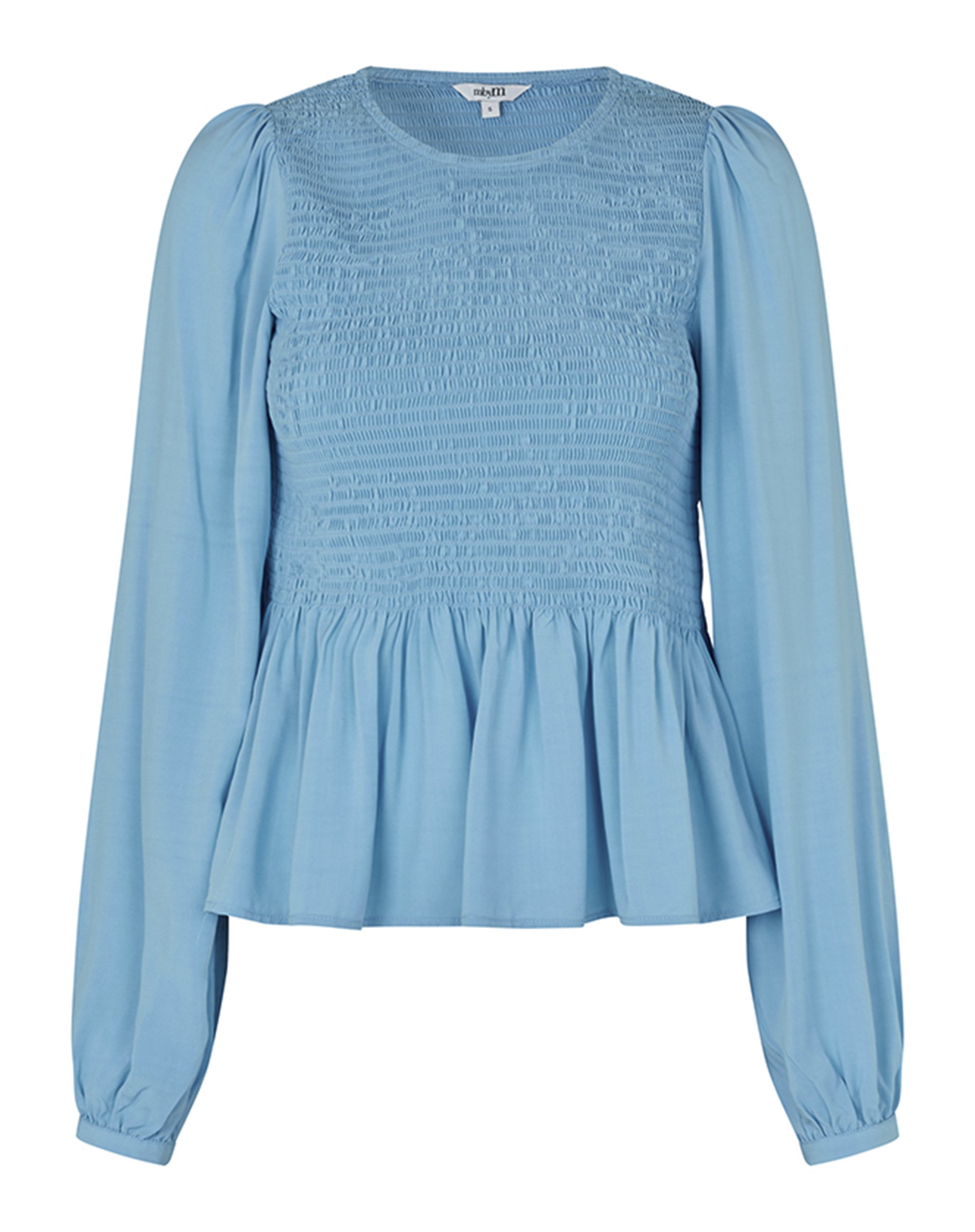 Mbym Brynn-M Bluse i Blå til Kvinder - byKalstrup